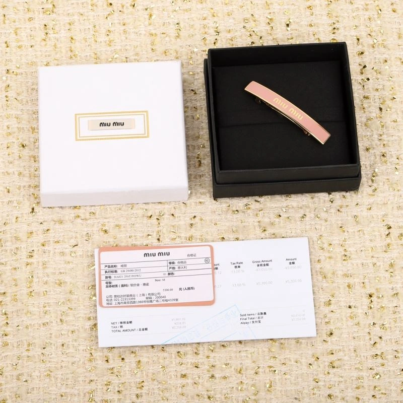 Miu Miu Hairpins