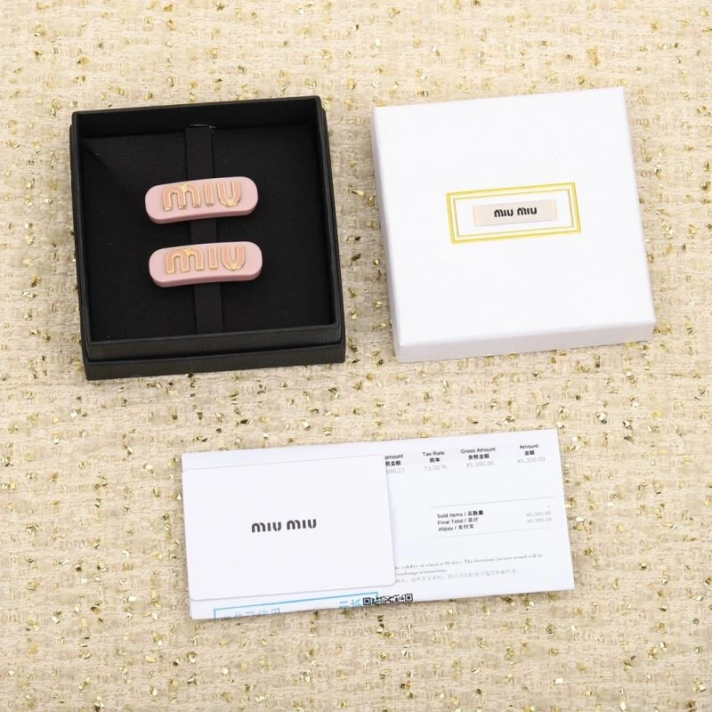 Discounted Miu Miu Hairpins
