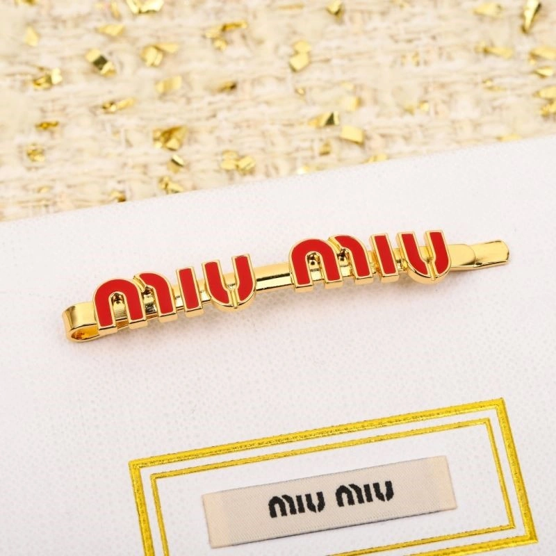 Top mirror Miu Miu Hairpins