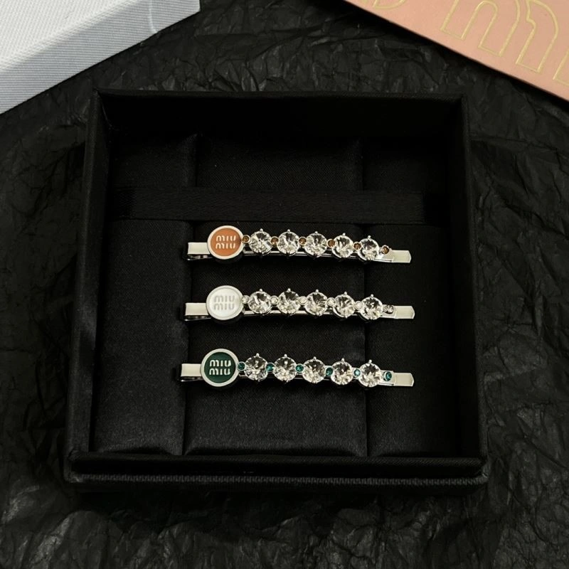 Brand-original Miu Miu Hairpins