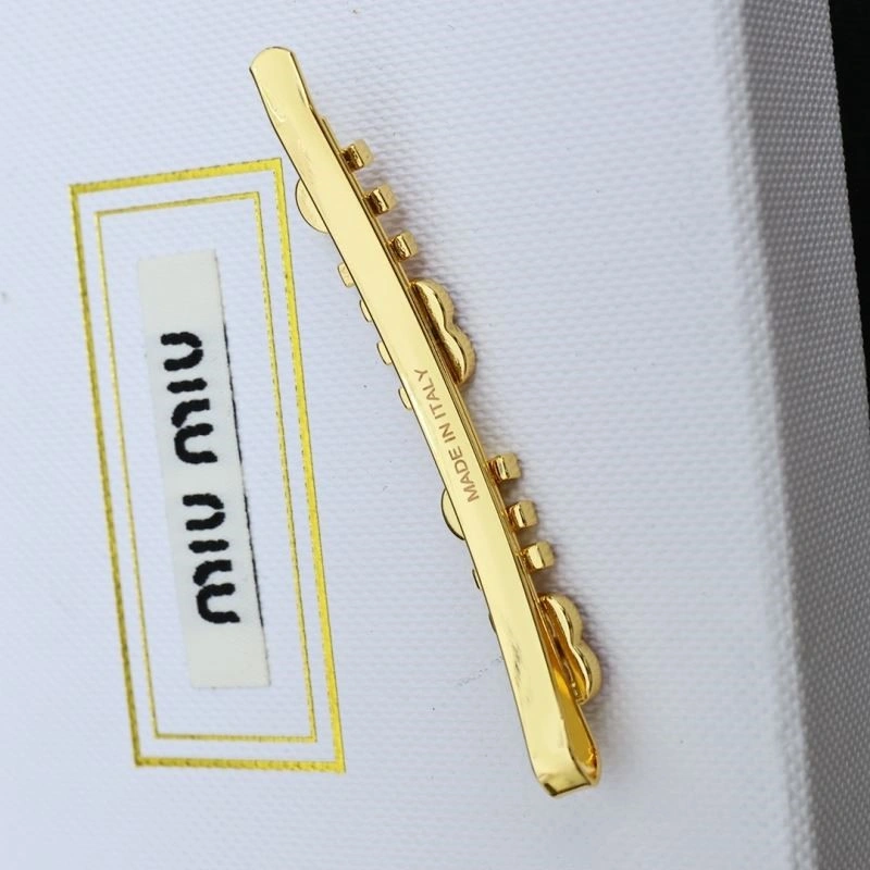 Mirror quality Miu Miu Hairpins