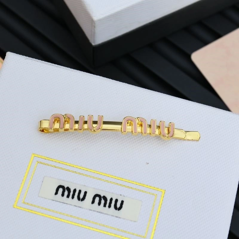 Mirror quality Miu Miu Hairpins
