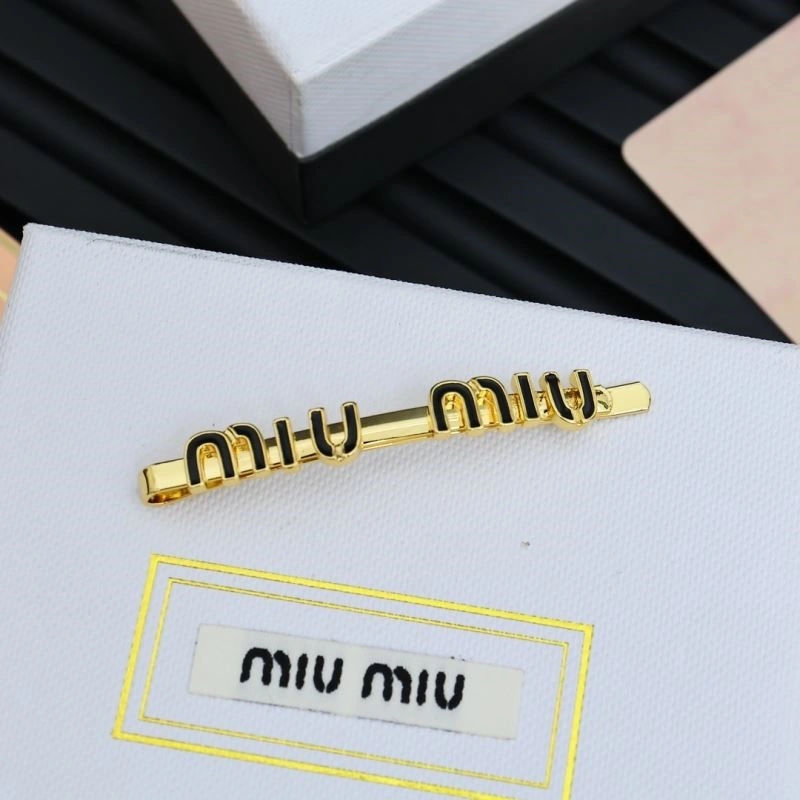 Mirror quality Miu Miu Hairpins