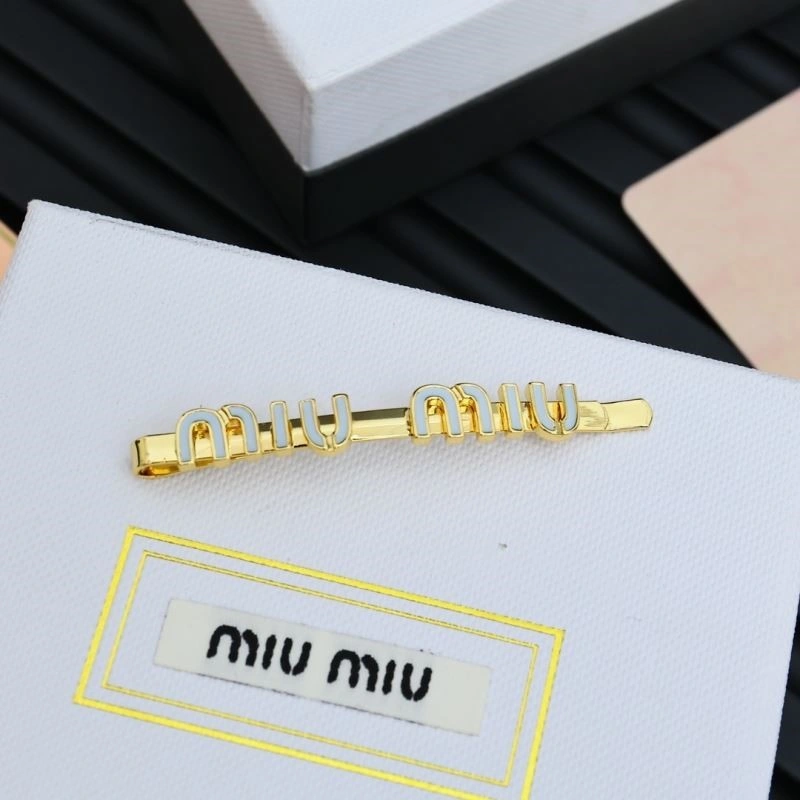Mirror quality Miu Miu Hairpins