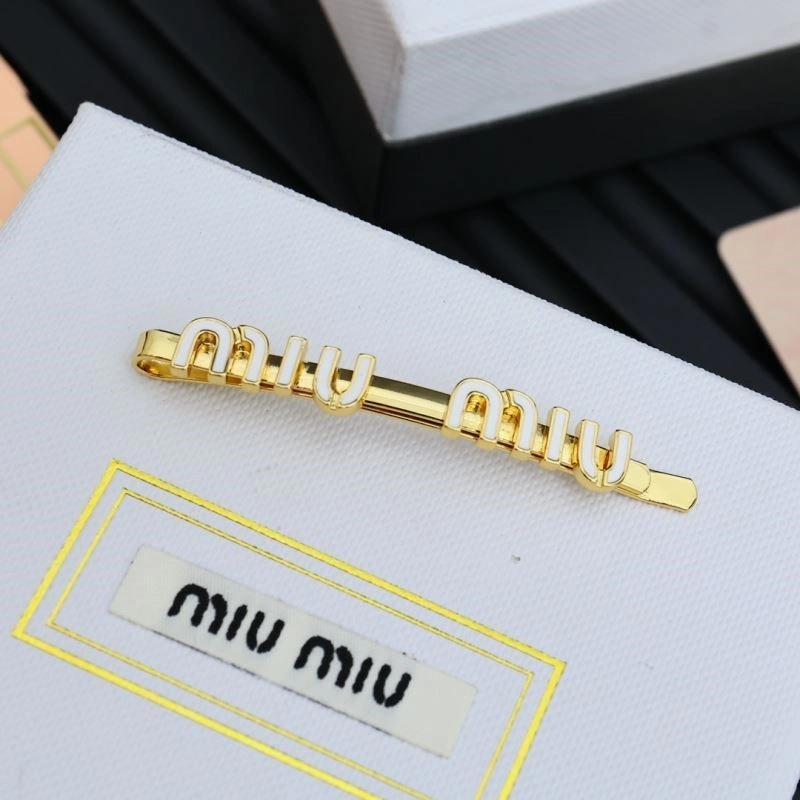 Mirror quality Miu Miu Hairpins