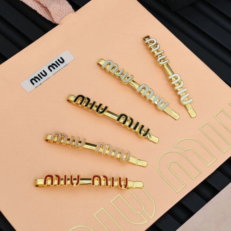 Mirror quality Miu Miu Hairpins