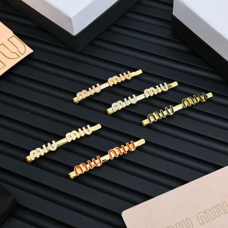 Mirror quality Miu Miu Hairpins