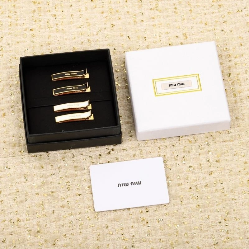 Value-priced Miu Miu Hairpins