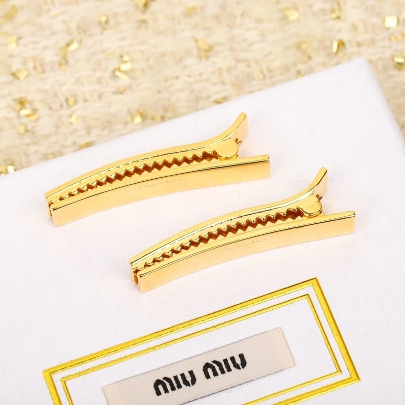 Value-priced Miu Miu Hairpins