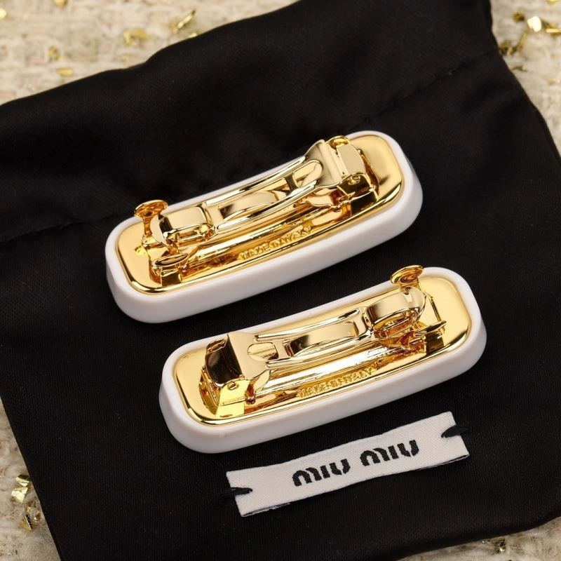 Budget-friendly Miu Miu Hairpins