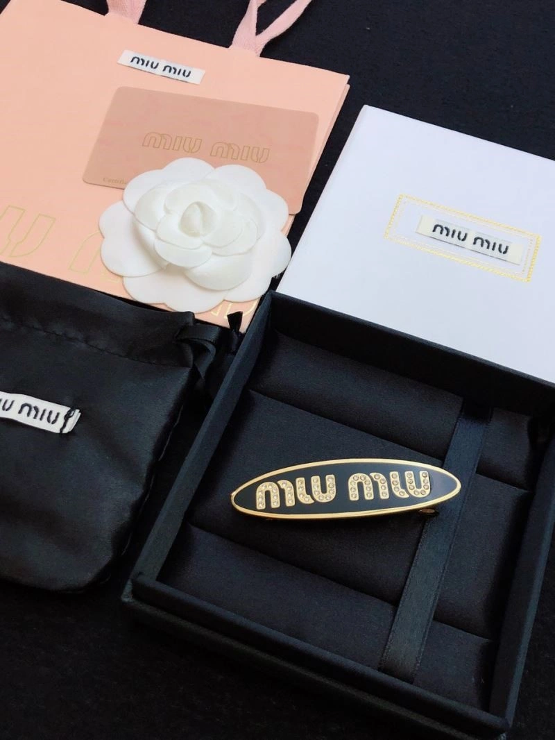 Value-priced Miu Miu Hairpins