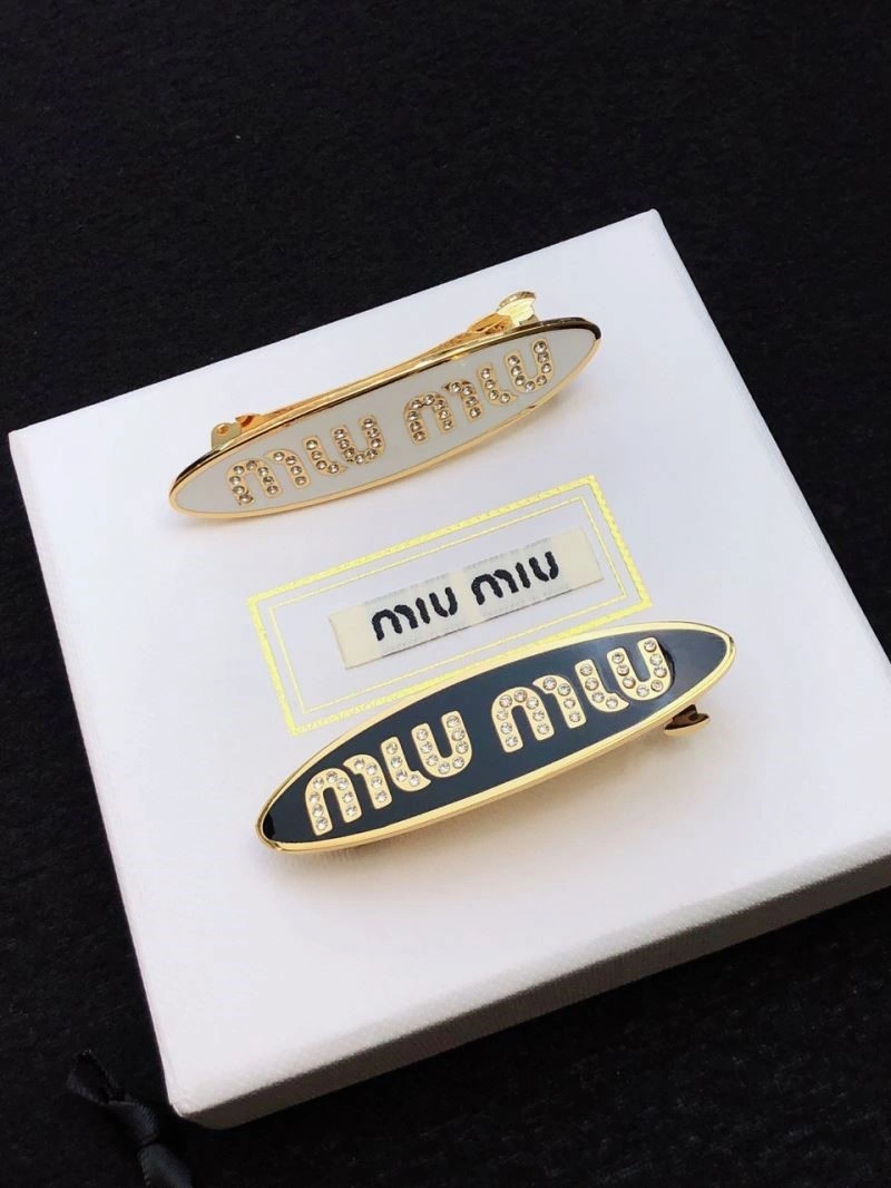Value-priced Miu Miu Hairpins