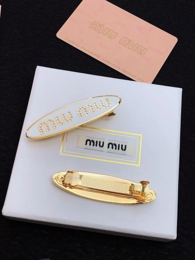 Value-priced Miu Miu Hairpins