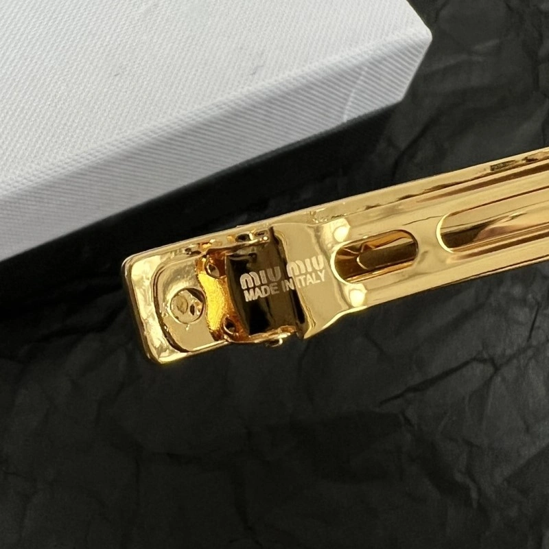 Accurate model Miu Miu Hairpins