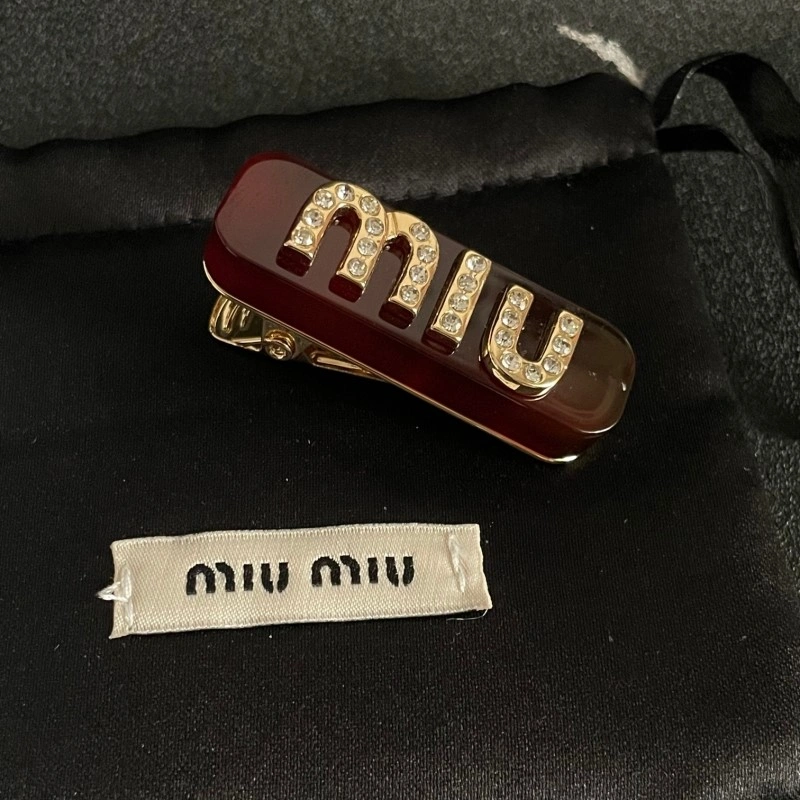 1:1 copy Miu Miu Hairpins