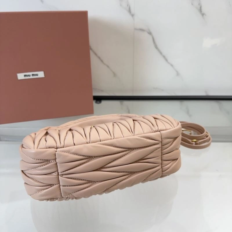 Brand-authenticated Miu Miu Hobo Bags