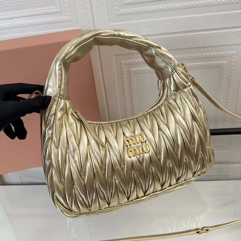 Precise copy Miu Miu Hobo Bags