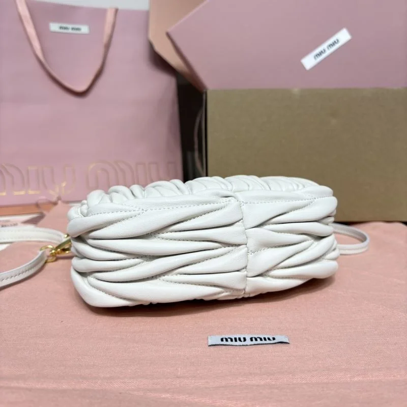 Brand-authenticated Miu Miu Hobo Bags