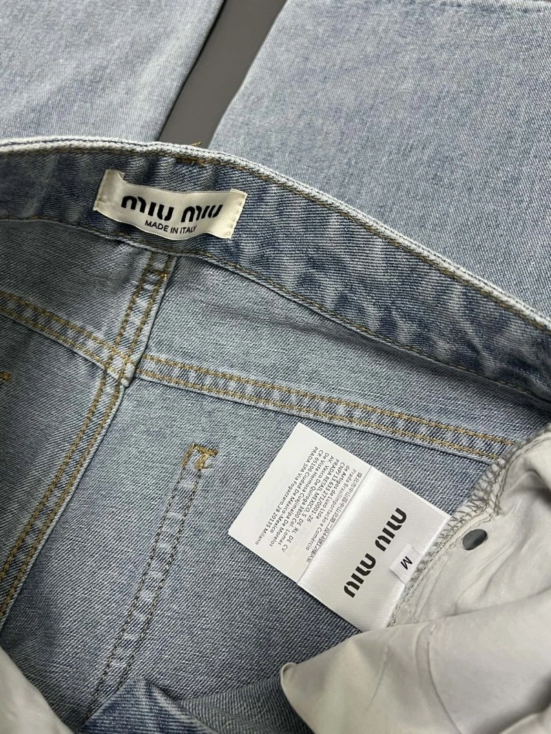 Precise copy Miu Miu Jeans