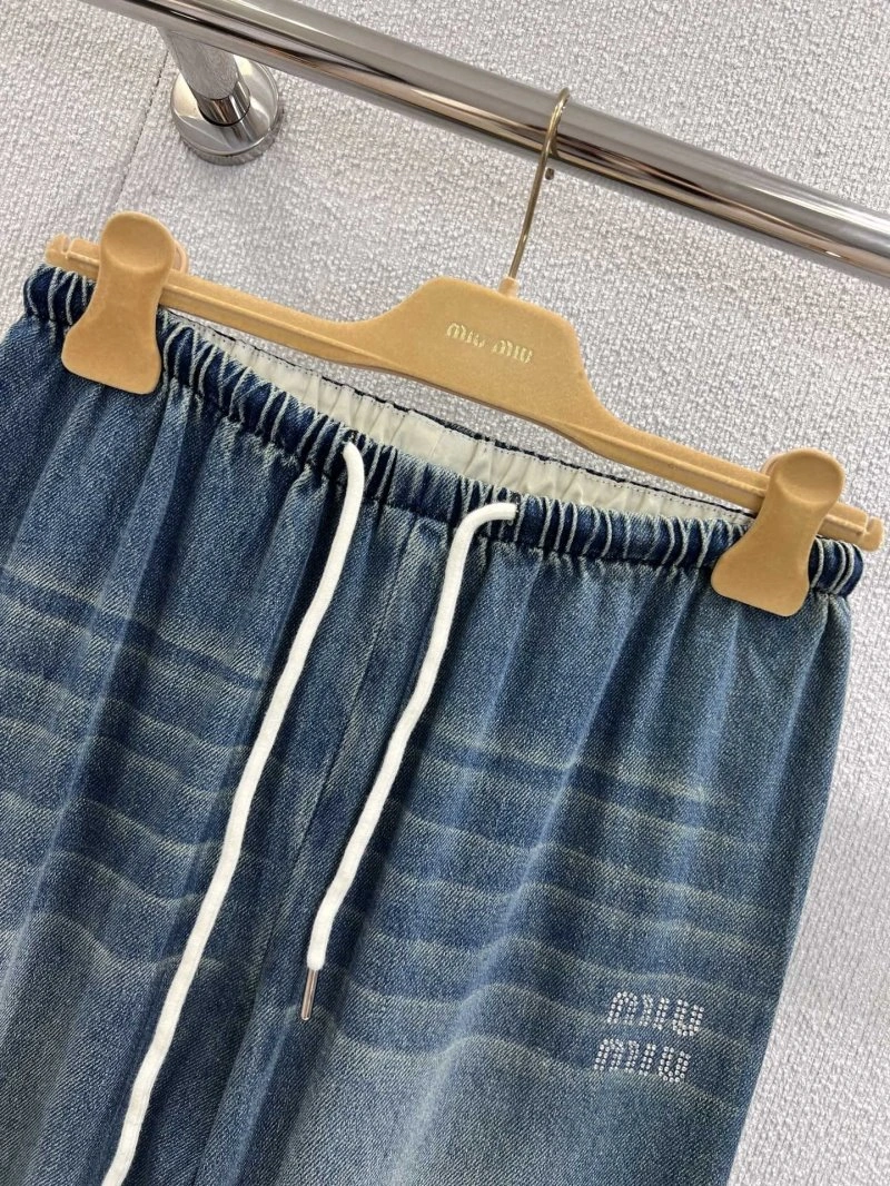 Brand-authenticated Miu Miu Jeans