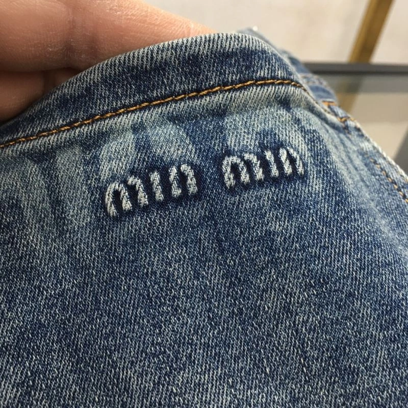 Precise copy Miu Miu Jeans