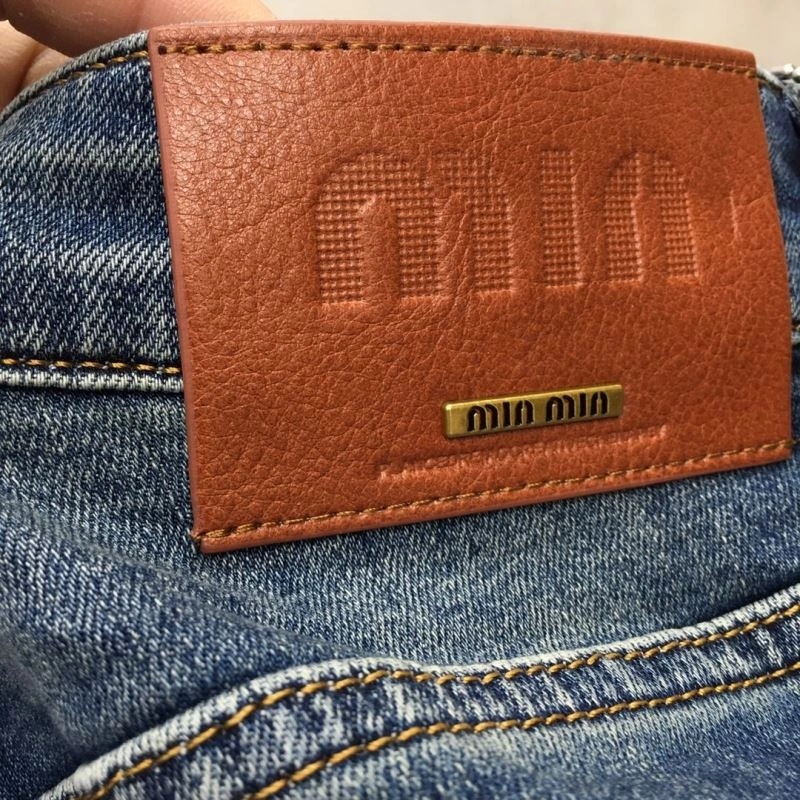 Precise copy Miu Miu Jeans