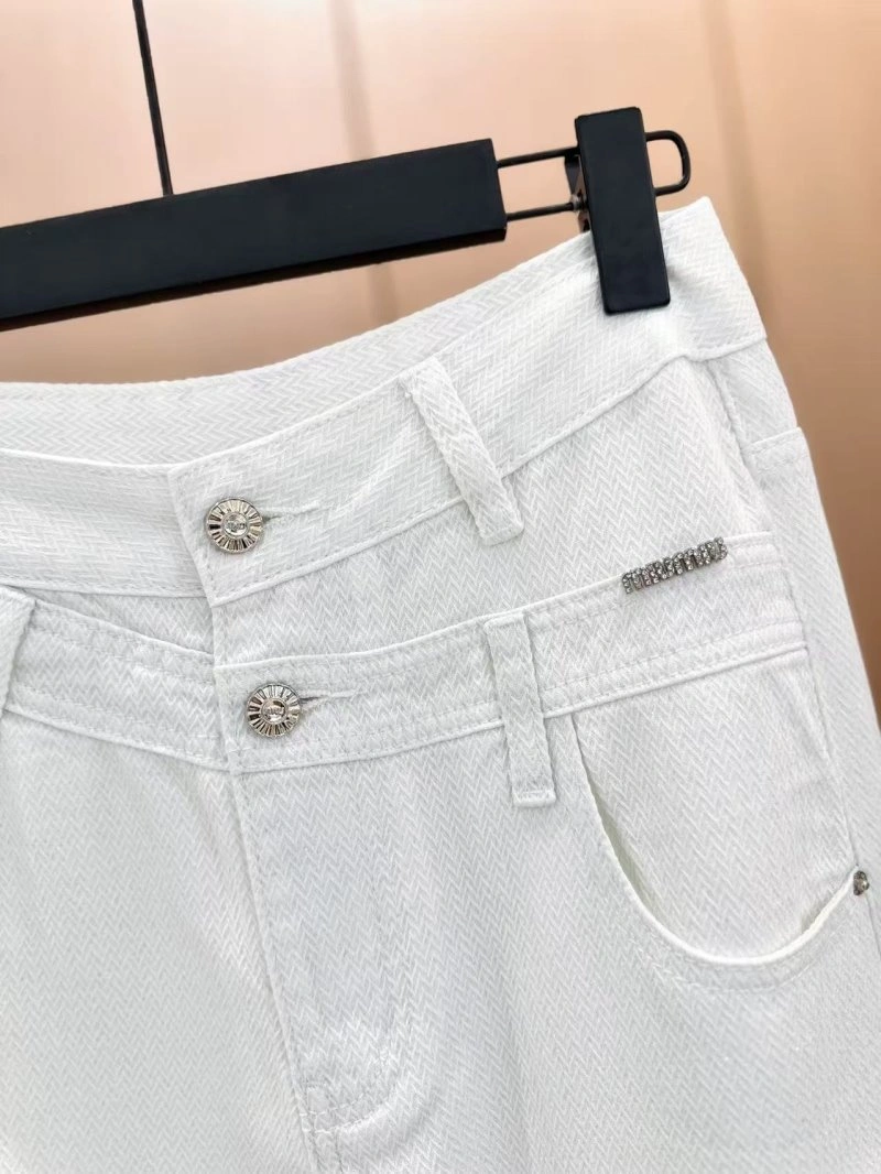 Brand-authenticated Miu Miu Jeans