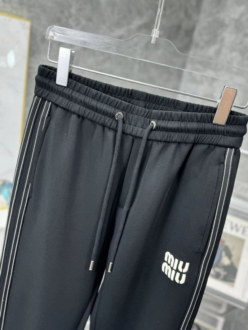 Top mirror Miu Miu Long Pants