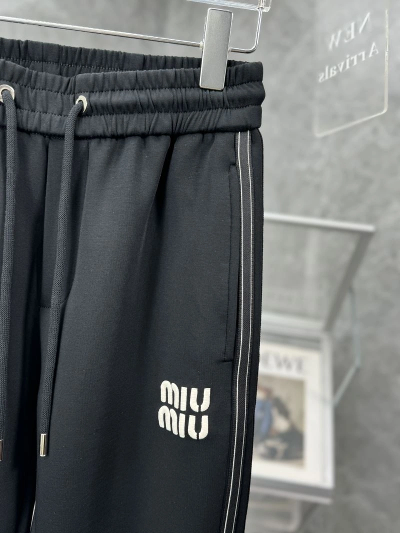 Top mirror Miu Miu Long Pants