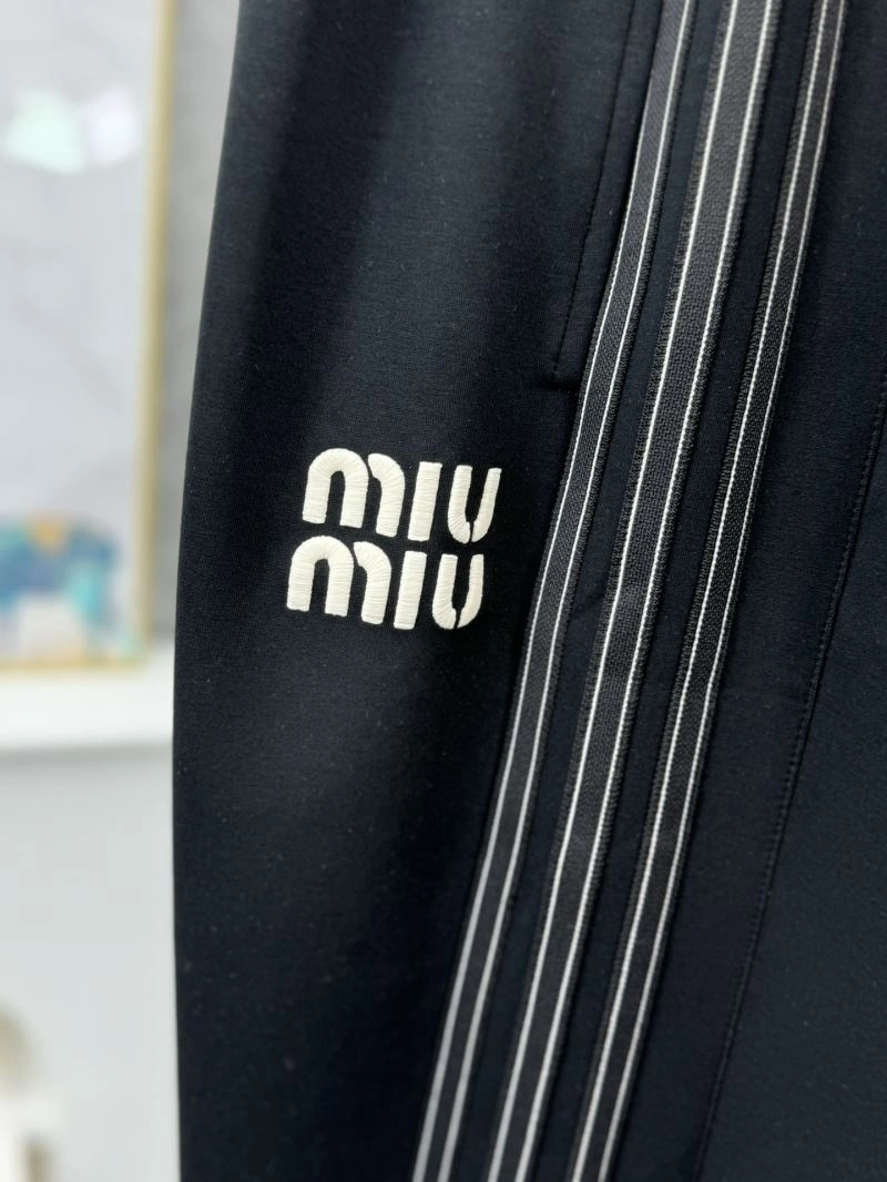 Top mirror Miu Miu Long Pants