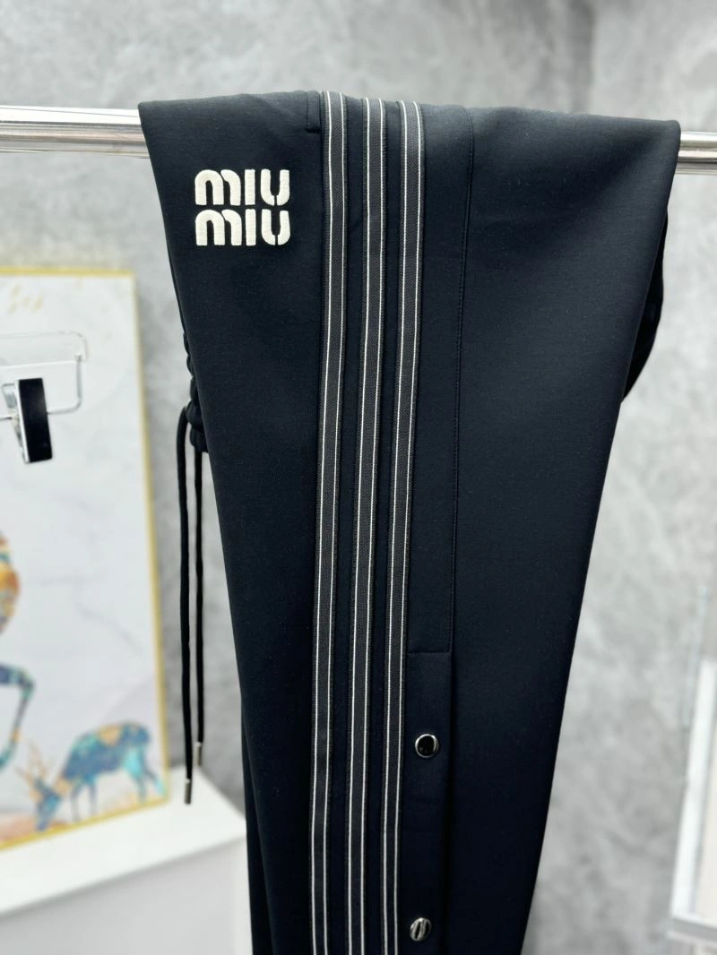 Top mirror Miu Miu Long Pants