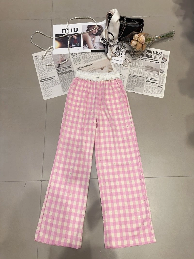 Top match Miu Miu Long Pants