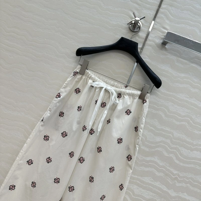 Top mirror Miu Miu Long Pants
