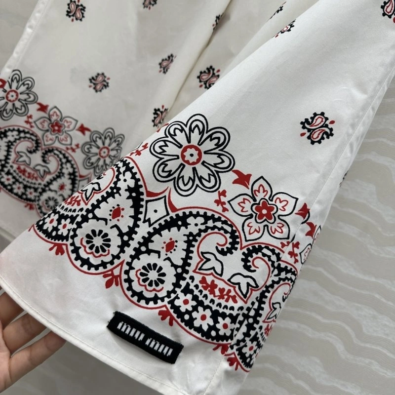 Top mirror Miu Miu Long Pants