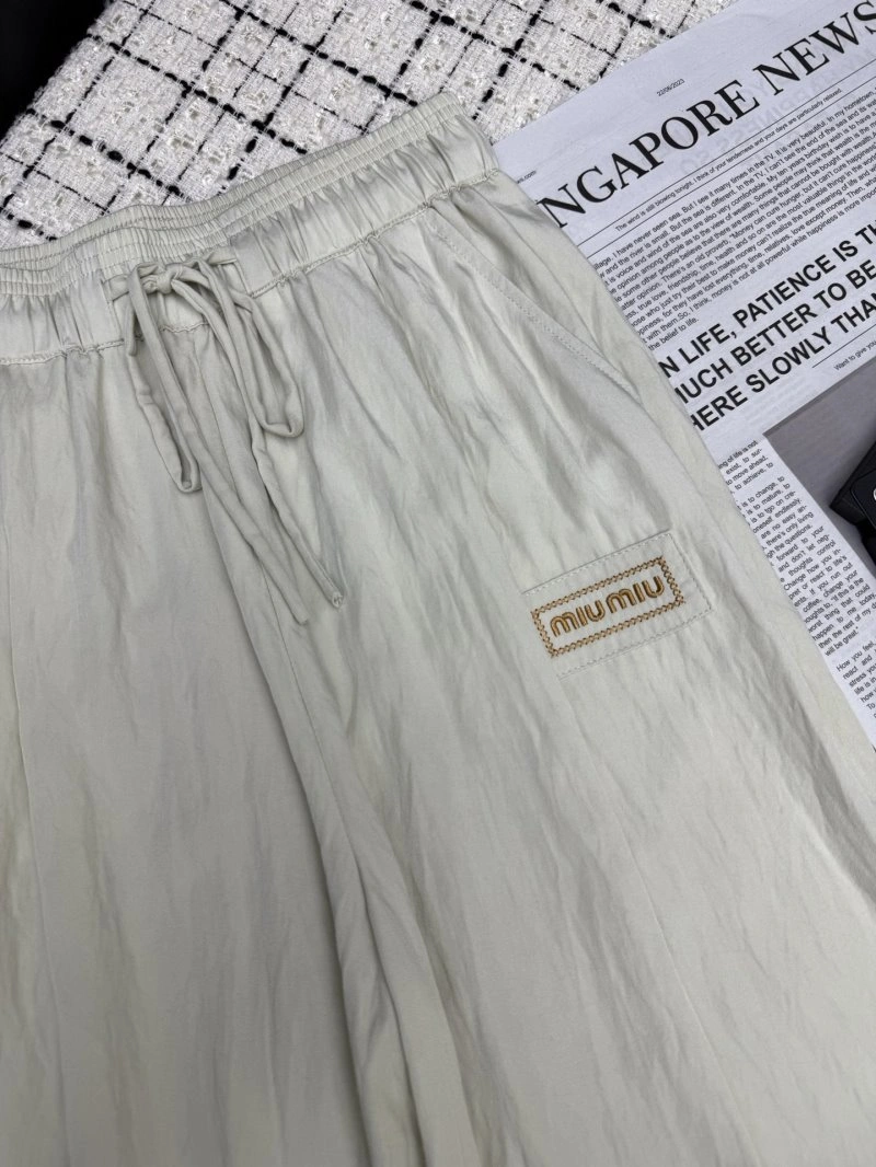 Factory-made Miu Miu Long Pants