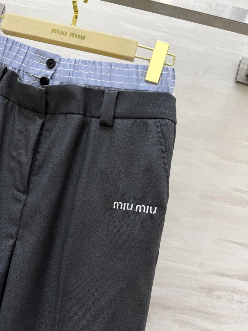 Inexpensive Miu Miu Long Pants