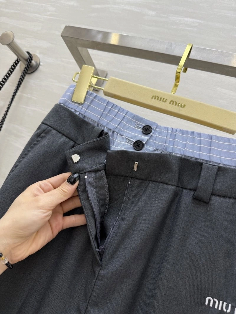 Inexpensive Miu Miu Long Pants