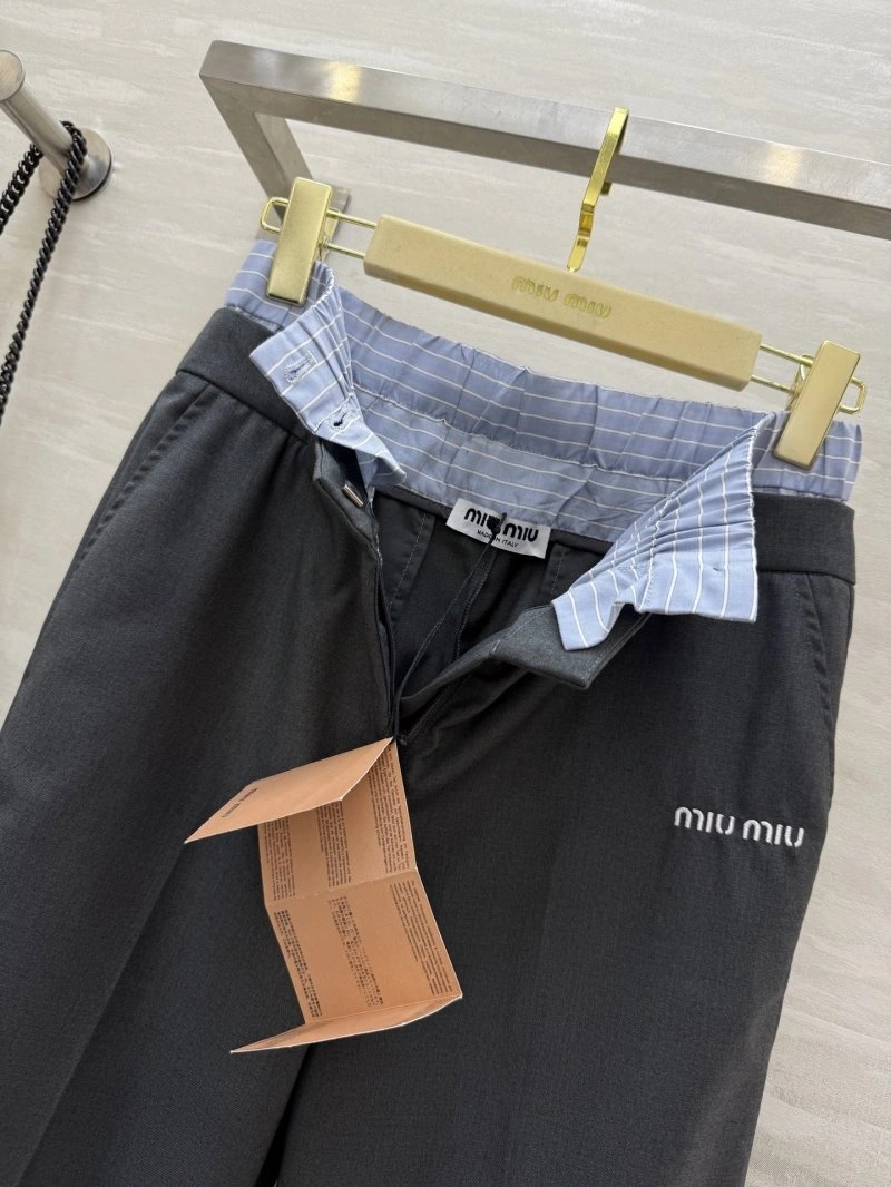 Inexpensive Miu Miu Long Pants