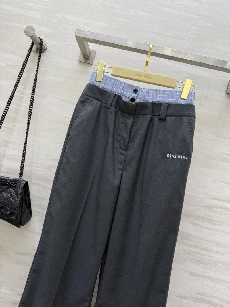 Inexpensive Miu Miu Long Pants
