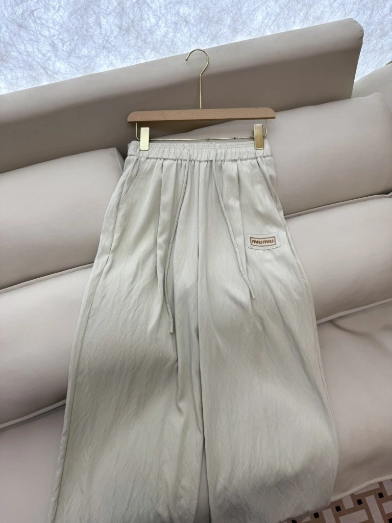 Top match Miu Miu Long Pants