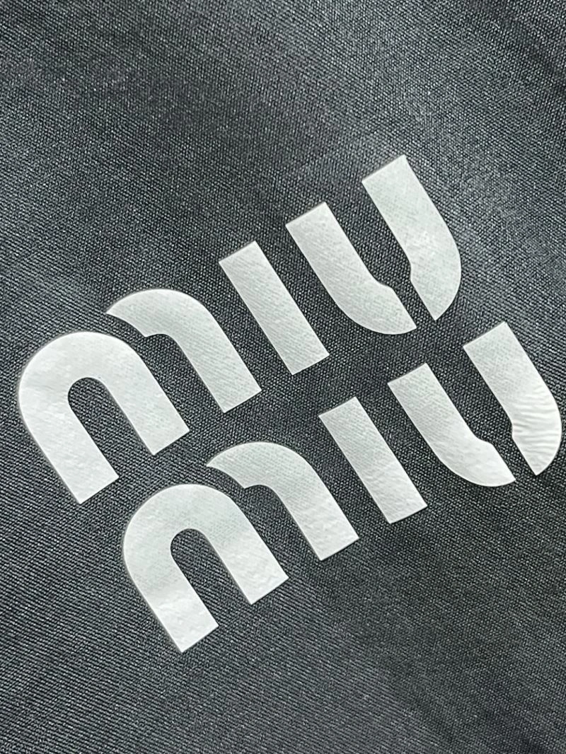 Top mirror Miu Miu Long Pants