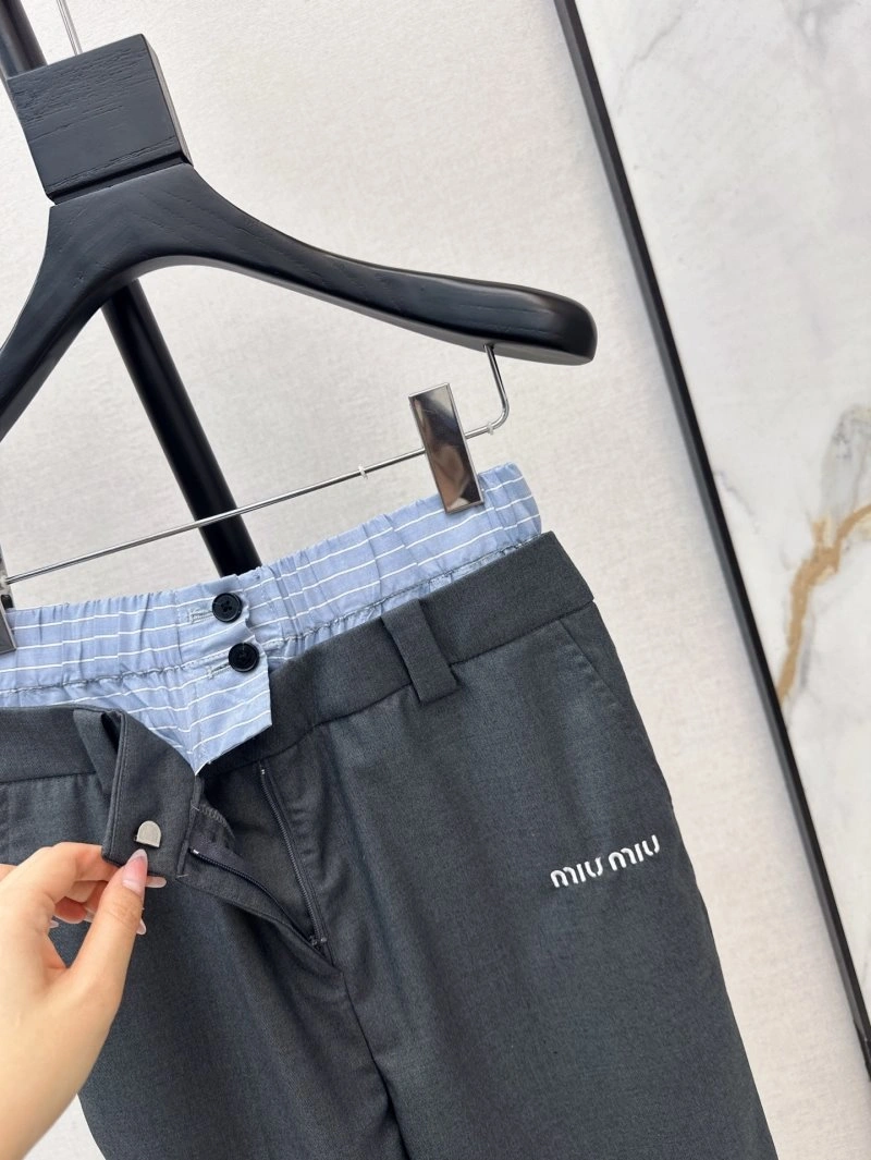 Economical Miu Miu Long Pants