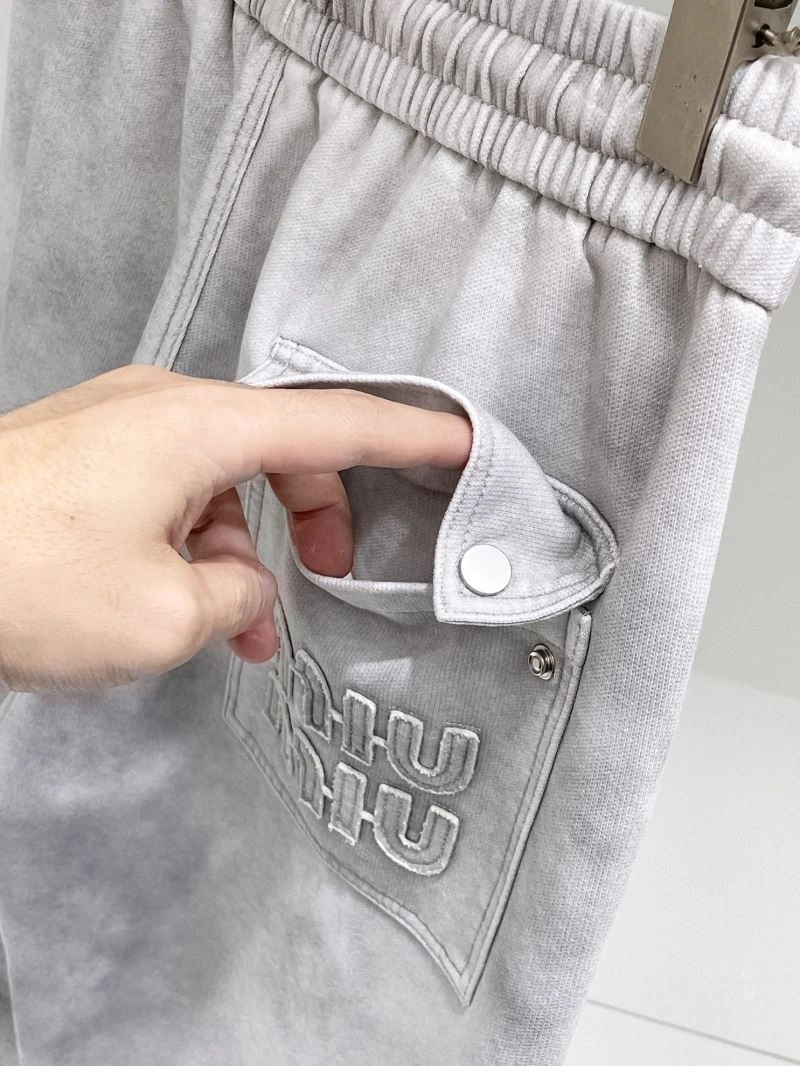 Top mirror Miu Miu Long Pants