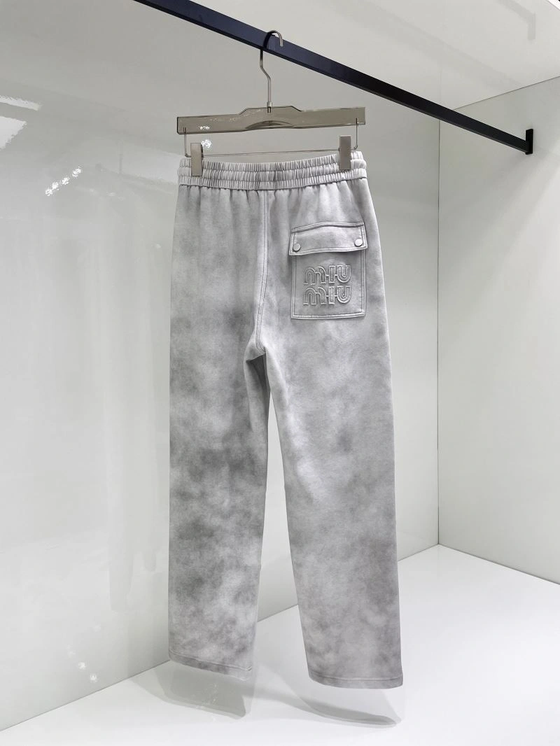 Top mirror Miu Miu Long Pants
