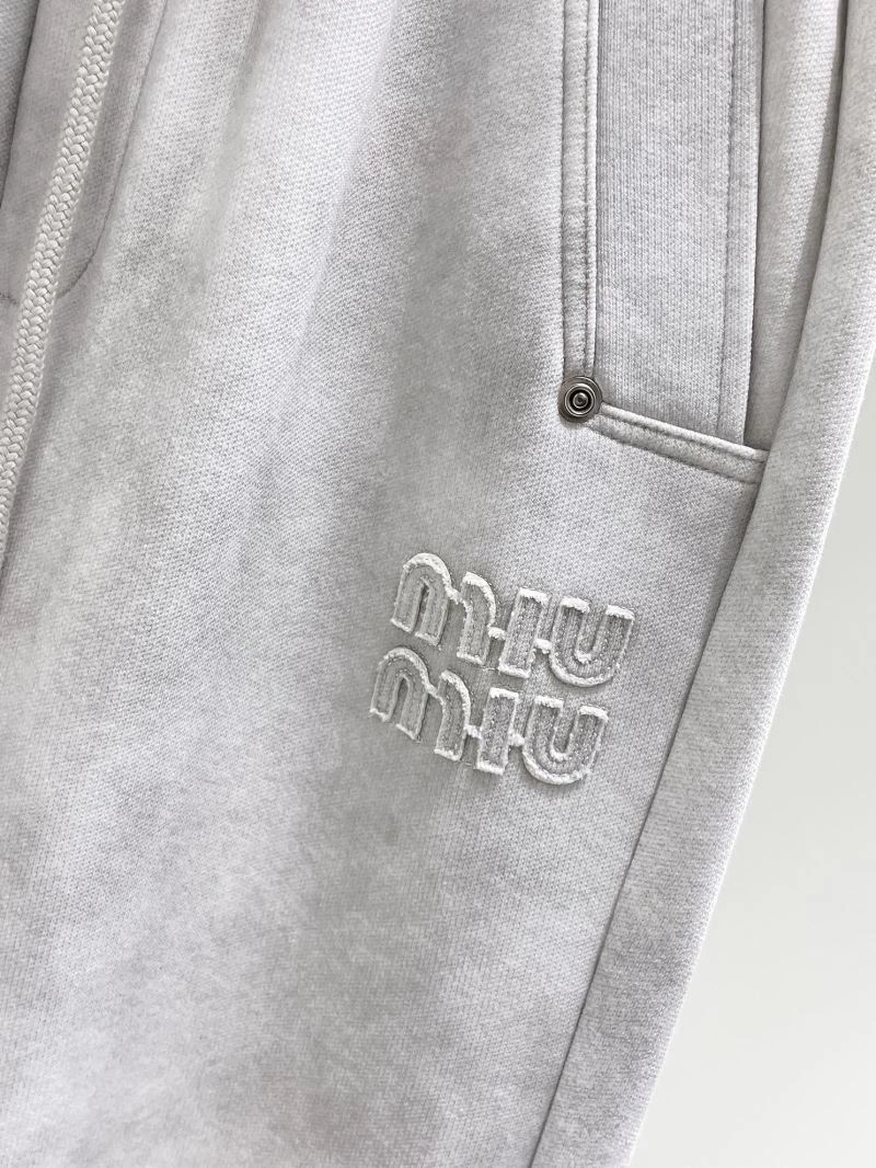 Top mirror Miu Miu Long Pants