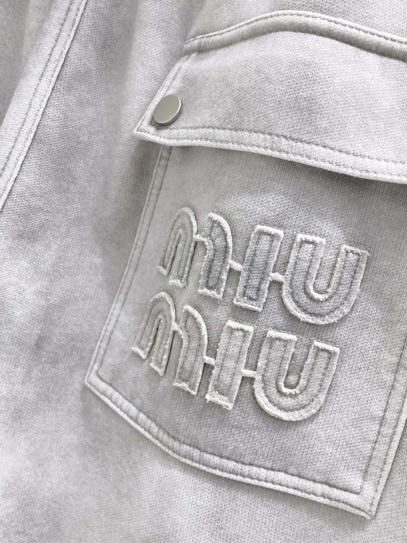Top mirror Miu Miu Long Pants