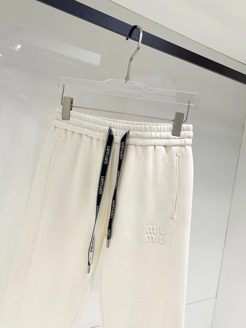 Top mirror Miu Miu Long Pants