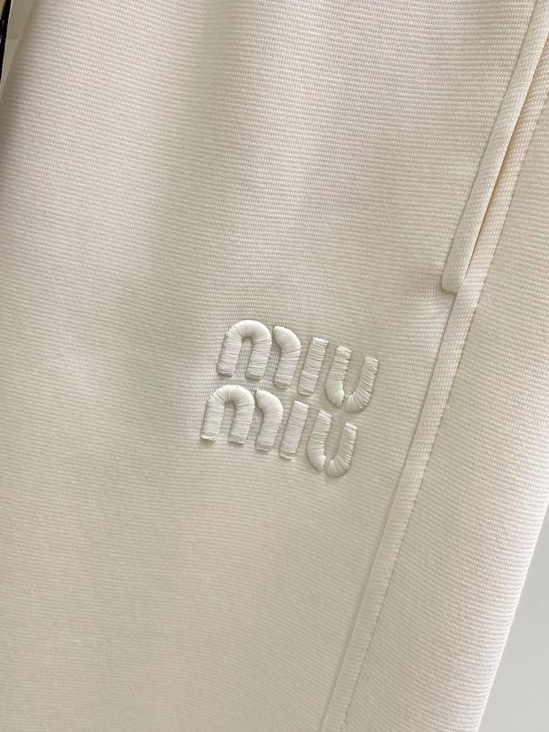 Top mirror Miu Miu Long Pants