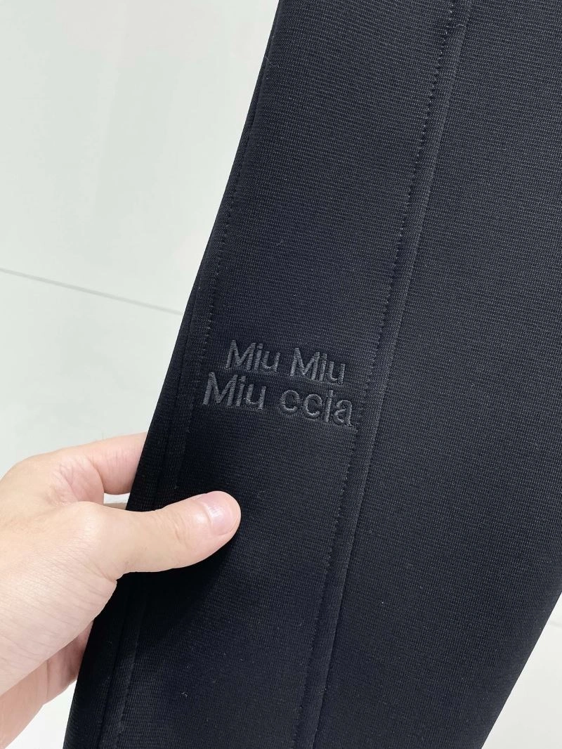 Exact replica Miu Miu Long Pants