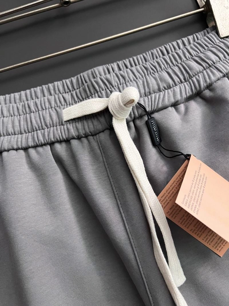 Brand-authenticated Miu Miu Long Pants